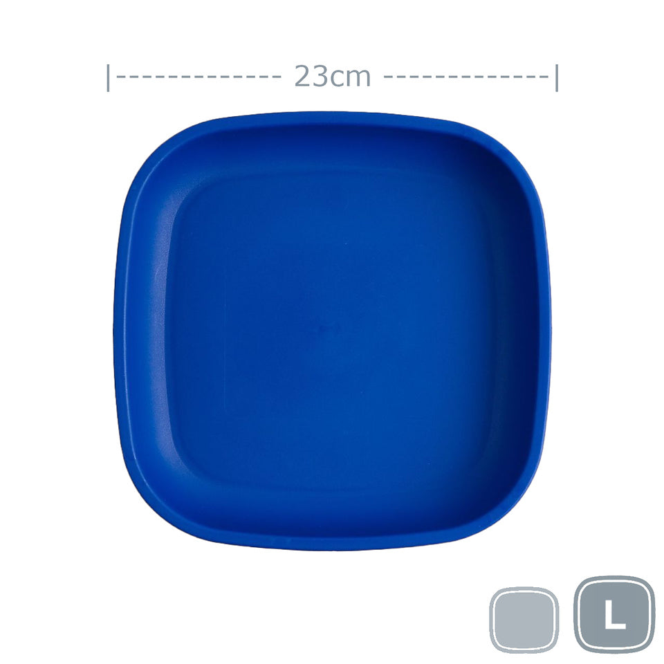 Re-Play Large Flat Plate - Navy Blue – Re-Play Australia