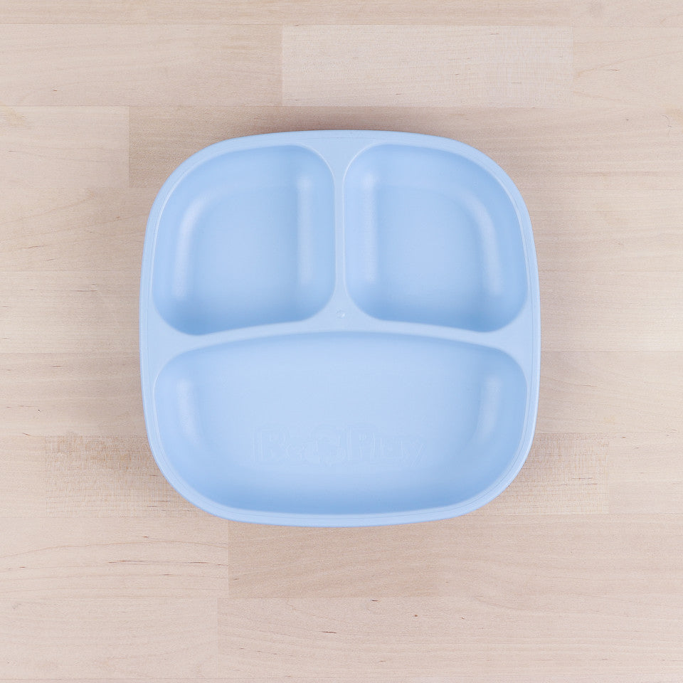 Re-Play Divided Plate - Ice Blue – Re-Play Australia